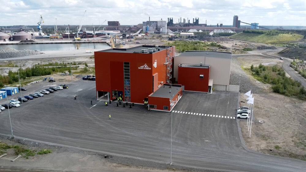 Saint-Gobain Finlandin Raahen uusi kuonanjalostuslaitos on otettu ...